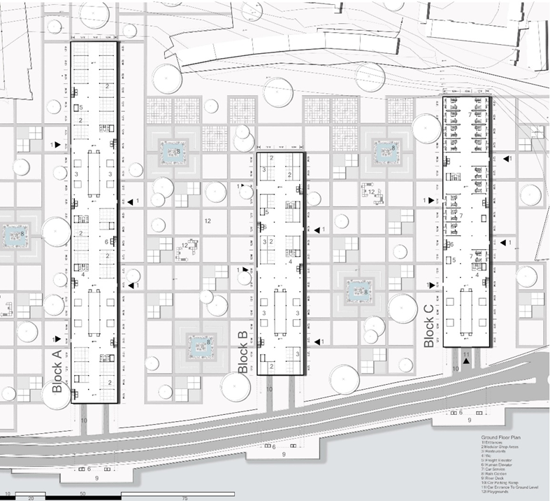 Honorable Mention, Eliava Bazaar - Arkitera