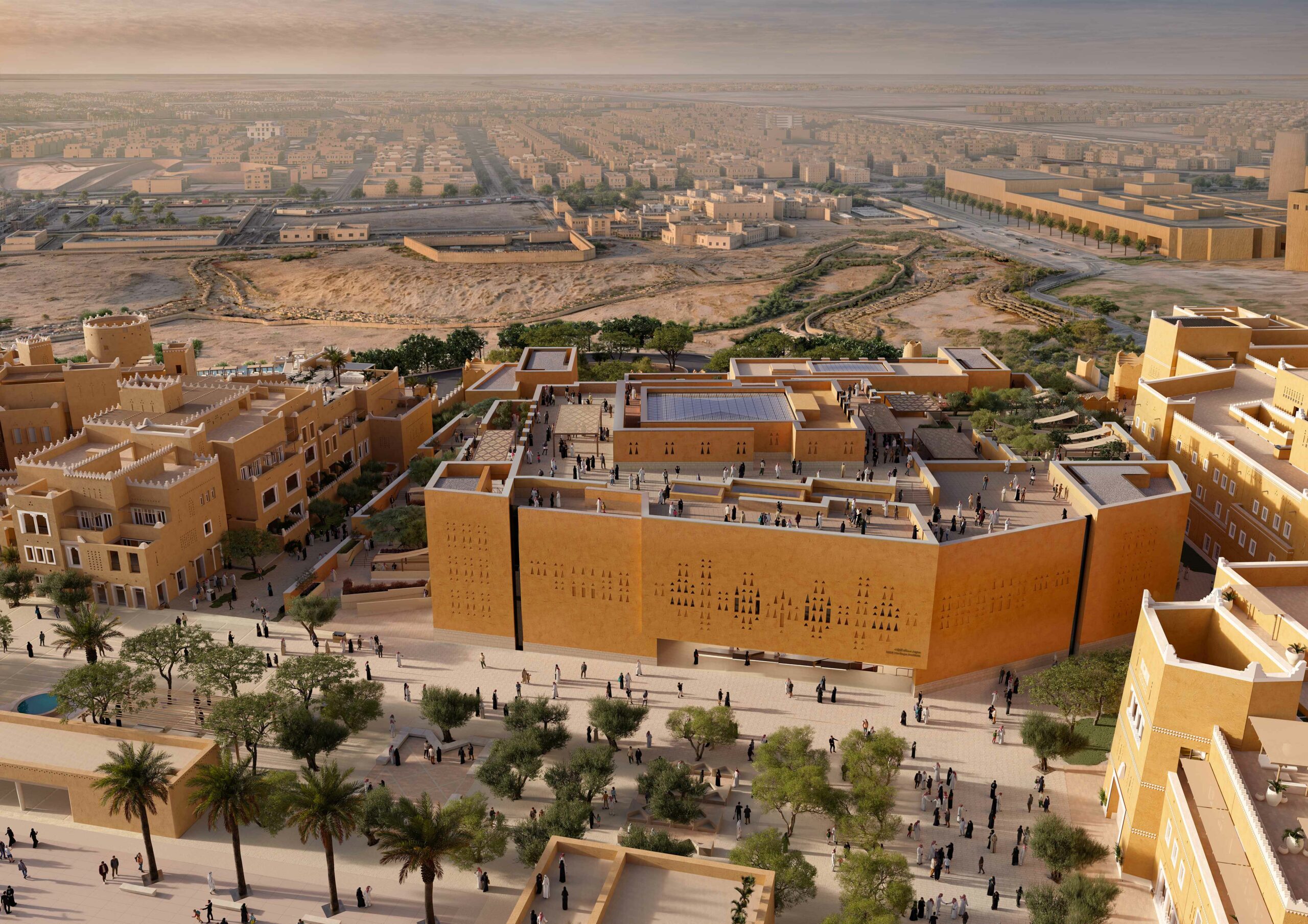 Zaha Hadid Architects' New Cultural Building in Diriyah: Misk Heritage ...