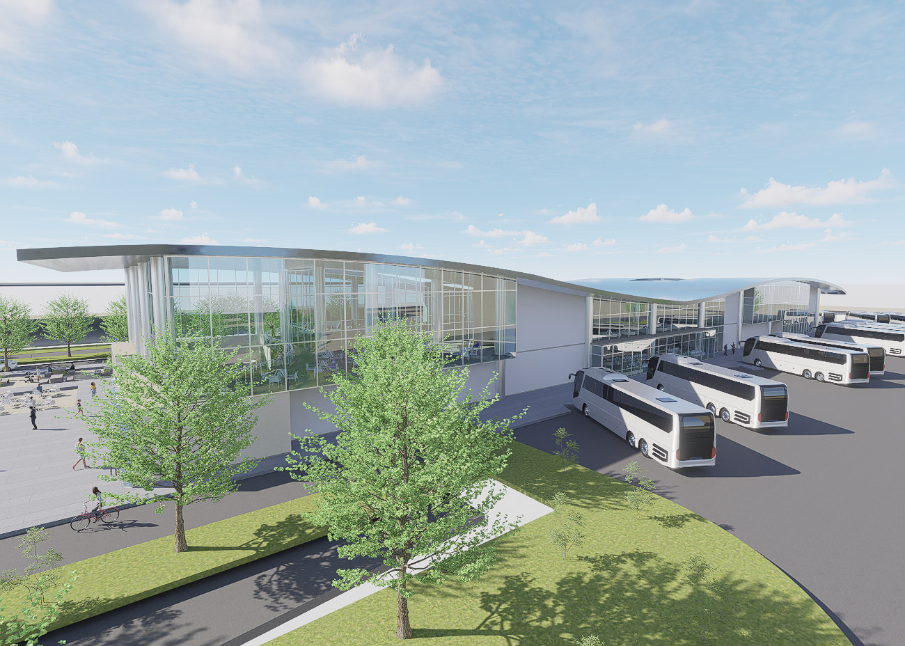 Winner, Ride - Challenge to Design a Transit Hub for Buses Competition ...