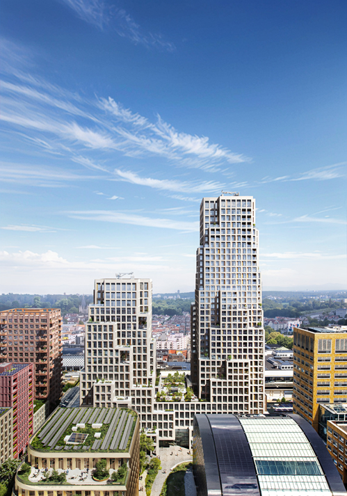 MVRDV’den Brüksel’de İkiz Kuleli Bir Bina: Tour & Taxis Towers - Arkitera